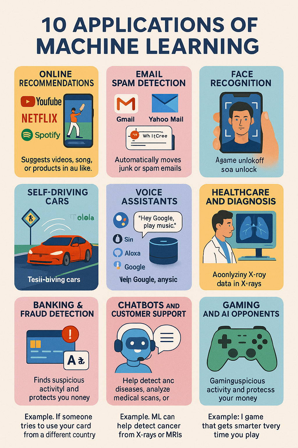 Applications of machine learning in real life: Fundamentals of Machine ...